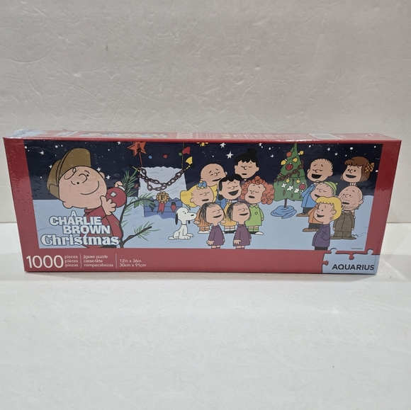 Toys | Charlie Brown Christmas Peanuts 100 Piece Slim Puzzle By ...